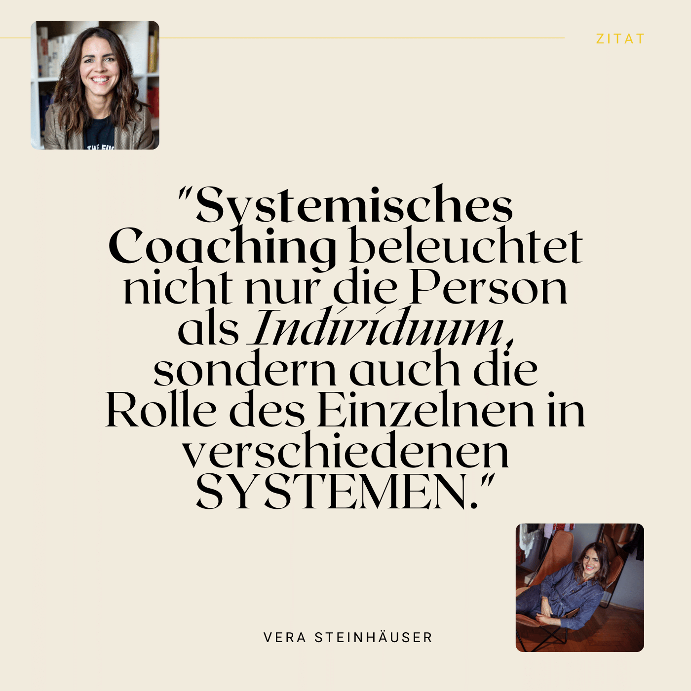 Was ist systemisches Coaching? + Female Leadership mit Vera Steinhäuser ...