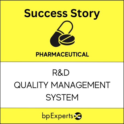 Quality Management System for R&D (GxP) — bpExperts