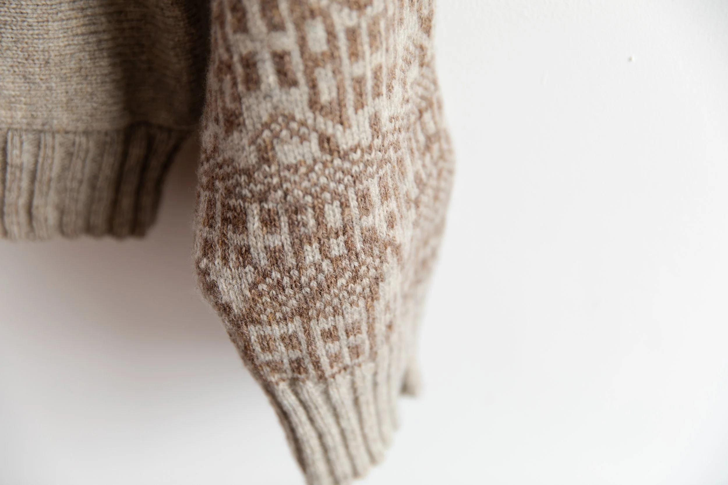 Modern Machine Knitting Pattern - Widdop Jumper
