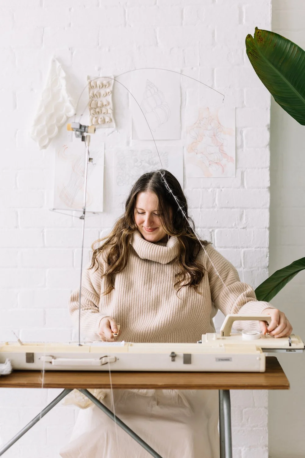 Online machine knitting classes with leading knitwear designers