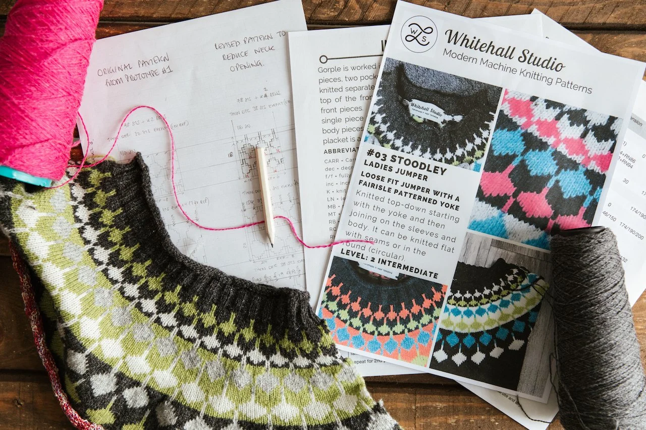 Online machine knitting classes