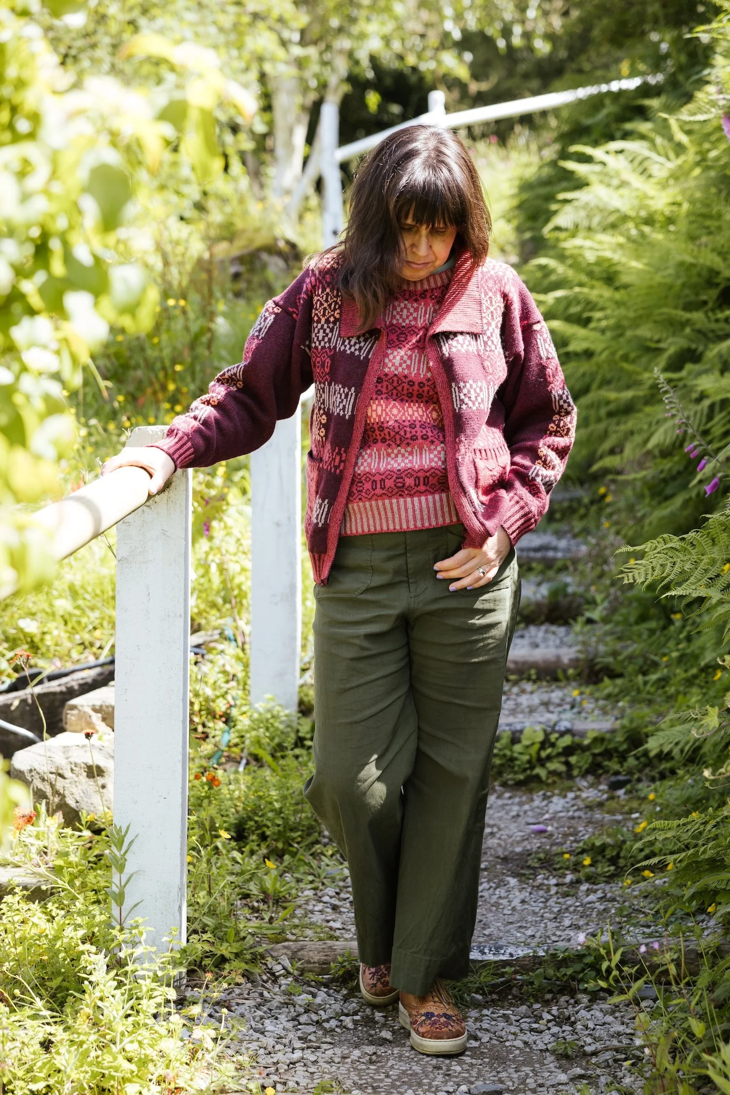 Modern Machine Knitting Pattern - Widdop Jumper