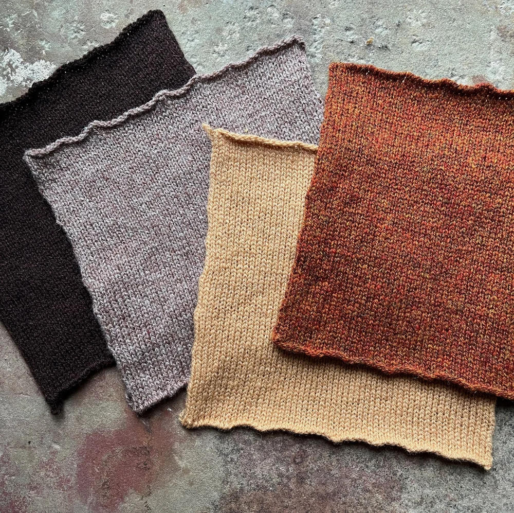 Why tension squares are so important for perfect machine knitting