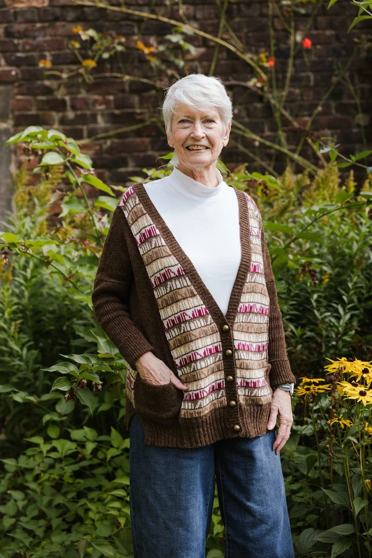 Three modern machine knitting patterns