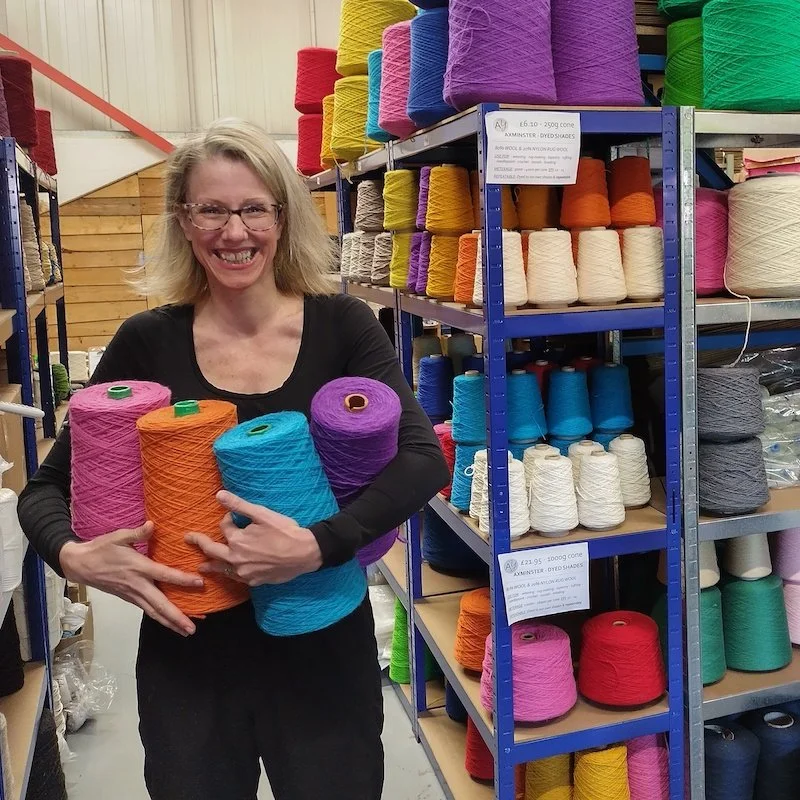 Where can I find the best coned yarn for my knitting machine?