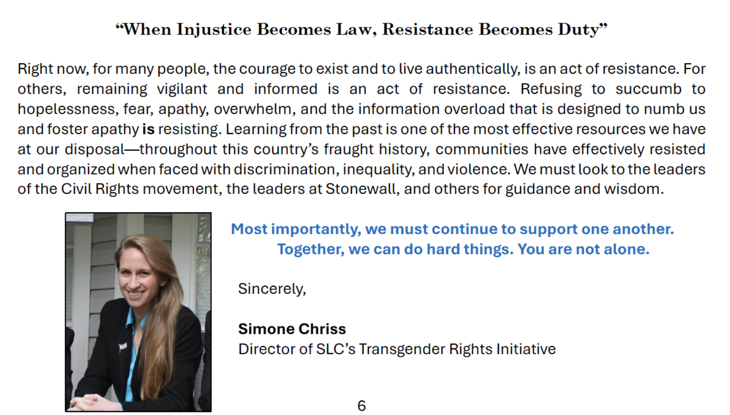 Southern Legal Counsel