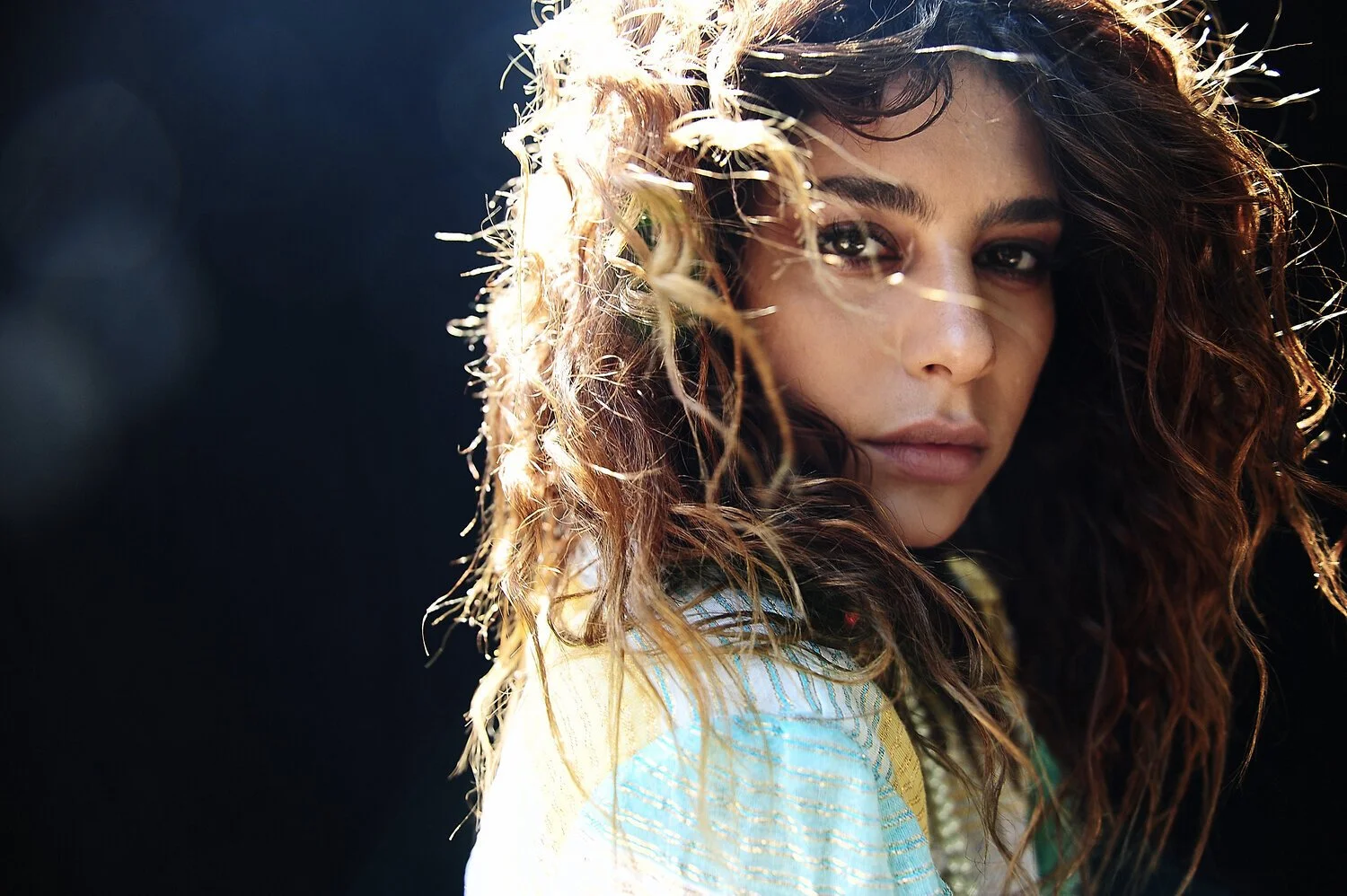 Nadia Hilker's Stunning Look with Eyelash Extensions at Blink&Wink