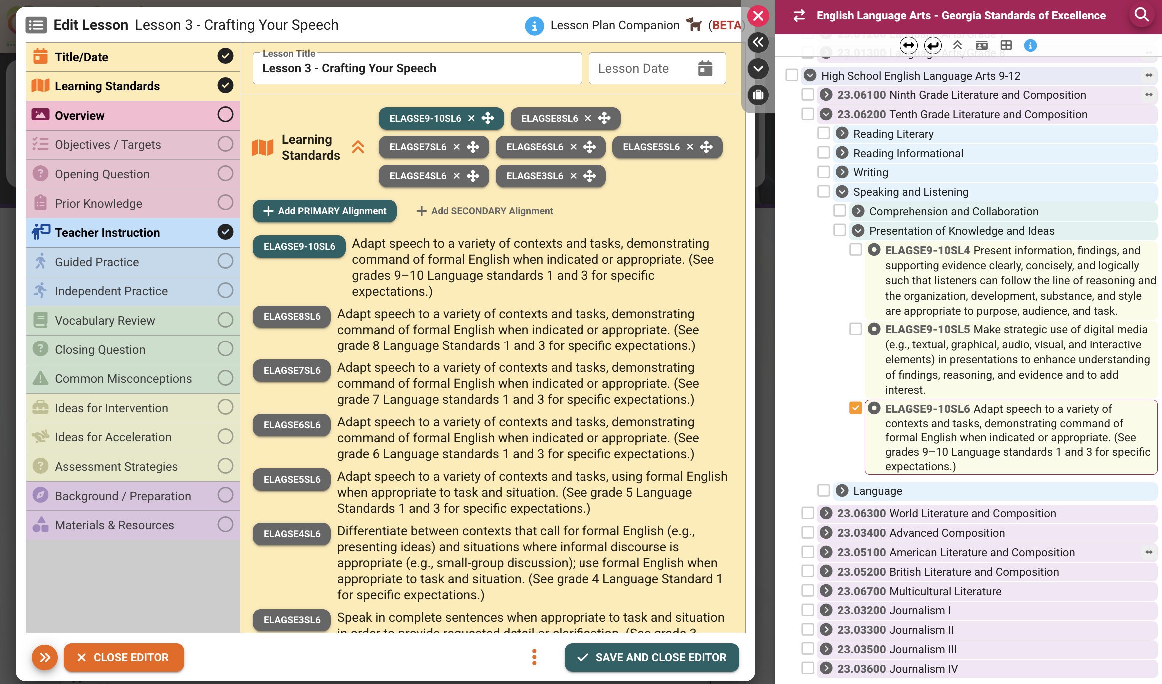 Inspire Release Notes — Common Good Learning Tools