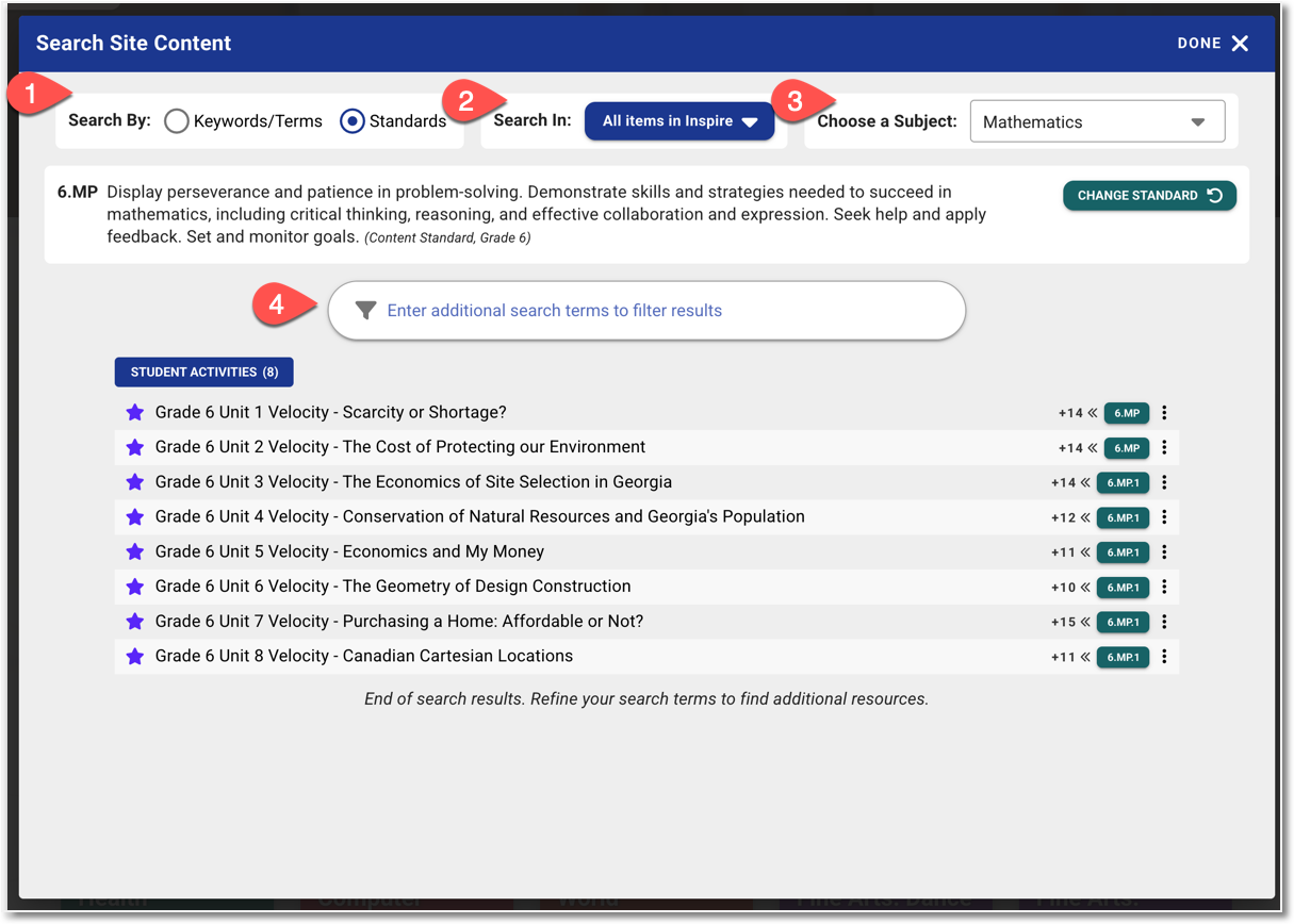 Inspire Release Notes — Common Good Learning Tools