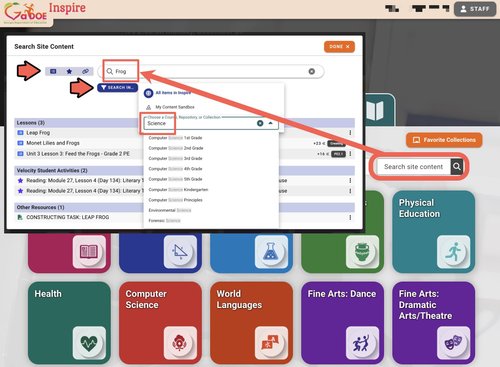 Inspire Release Notes — Common Good Learning Tools