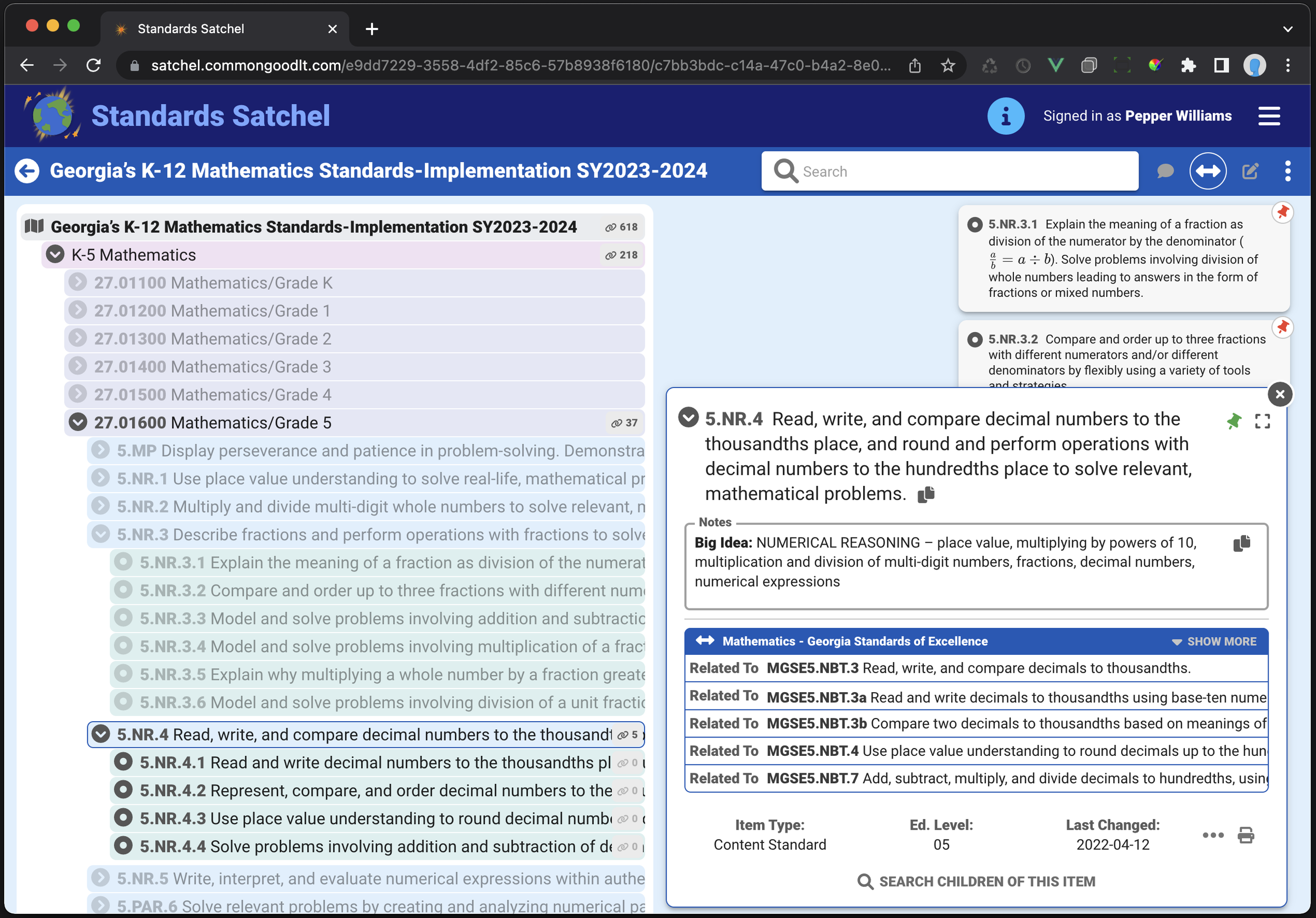 Satchel — Common Good Learning Tools