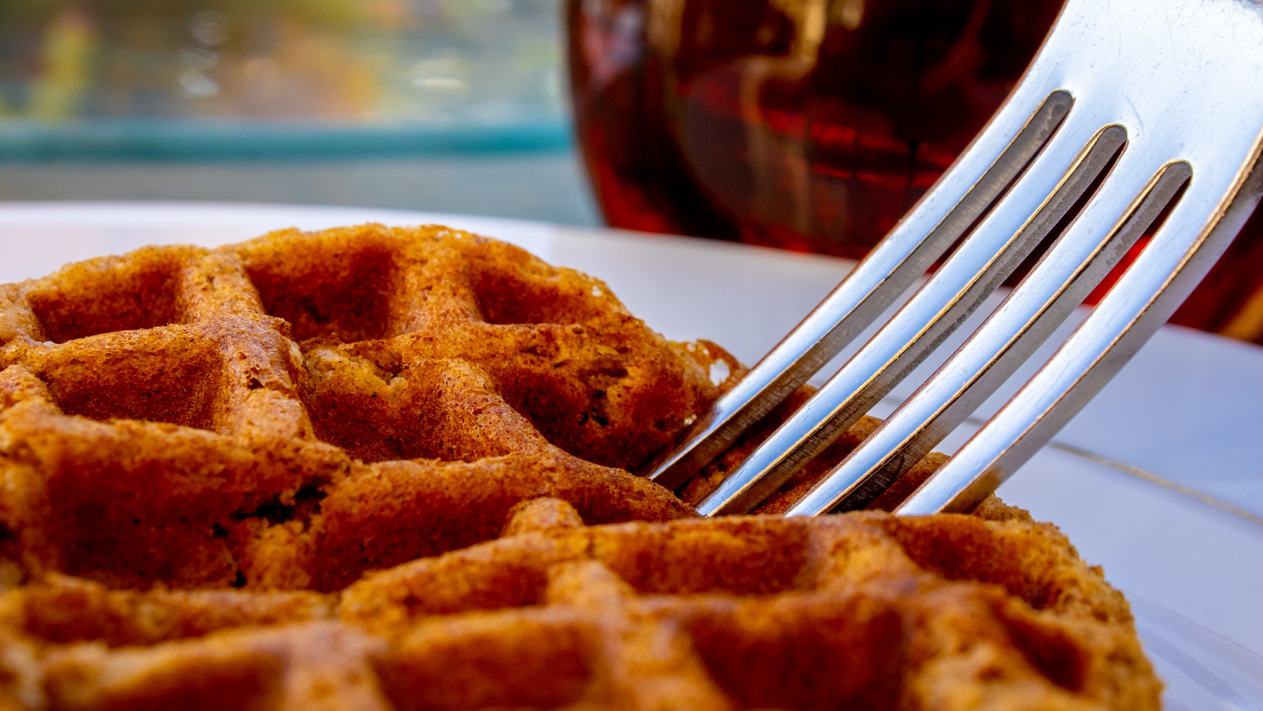 Gluten-Free Apple-Cinnamon Waffles — Roman Price Photography
