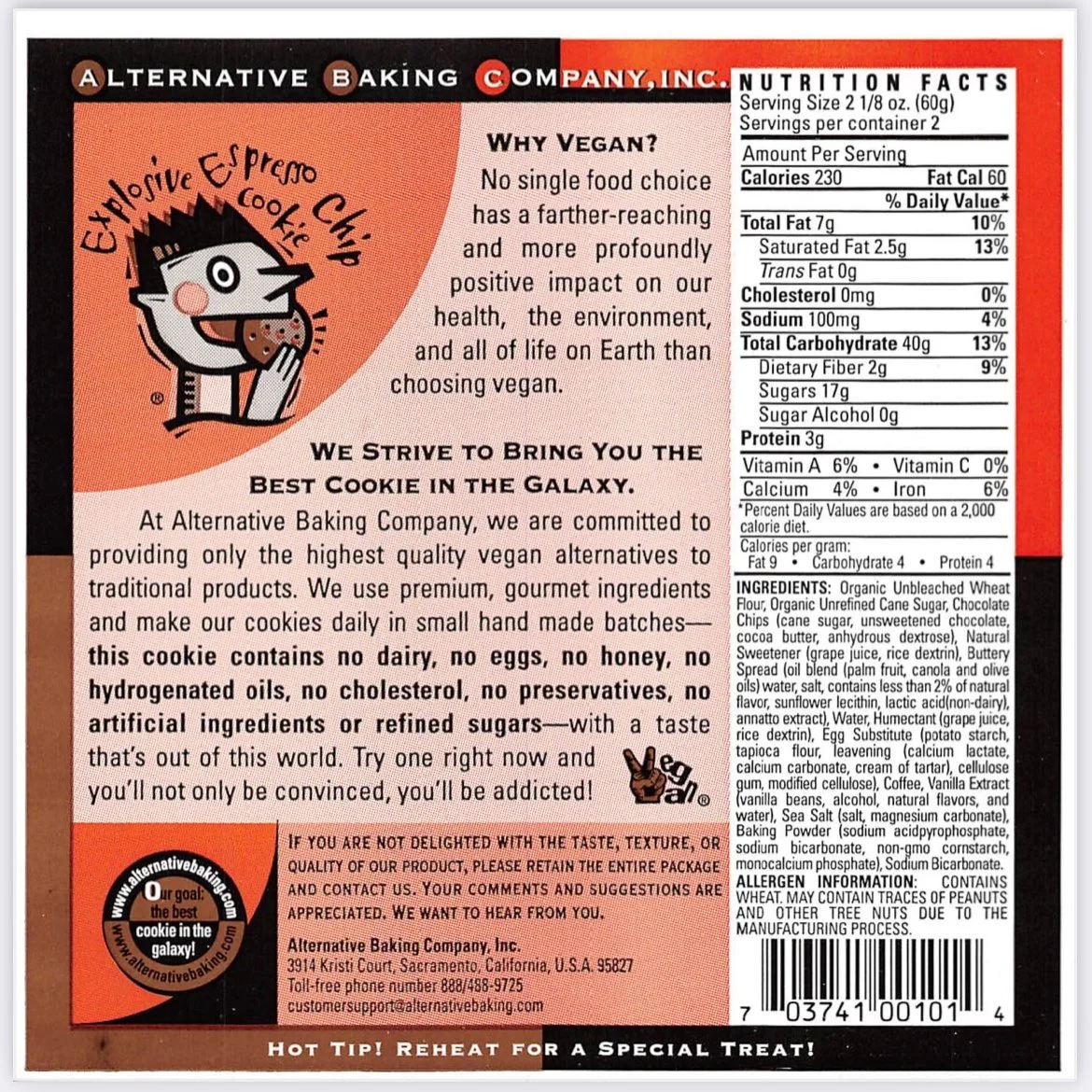 Classic Vegan Cookies | Organic, Gluten-Free Treats by Alternative ...