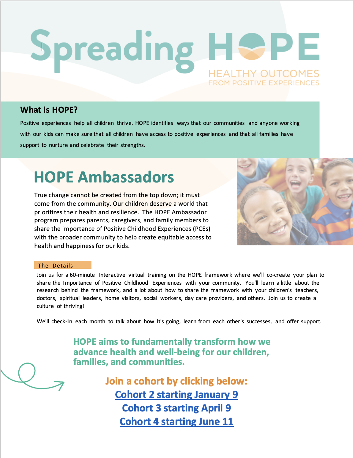 HOPE Ambassador Groups — The Association of Infant Mental Health in ...
