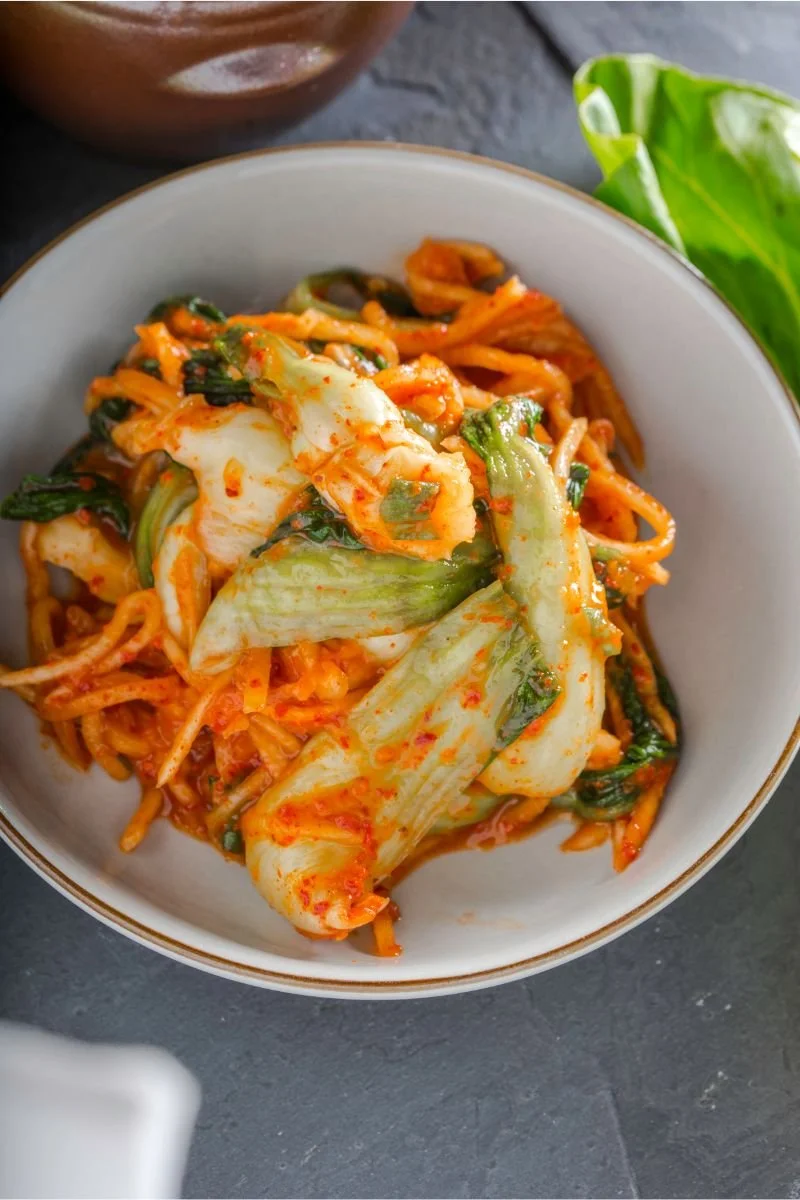 Delicious and Easy Raw Vegan Kimchi — Green Food Crush