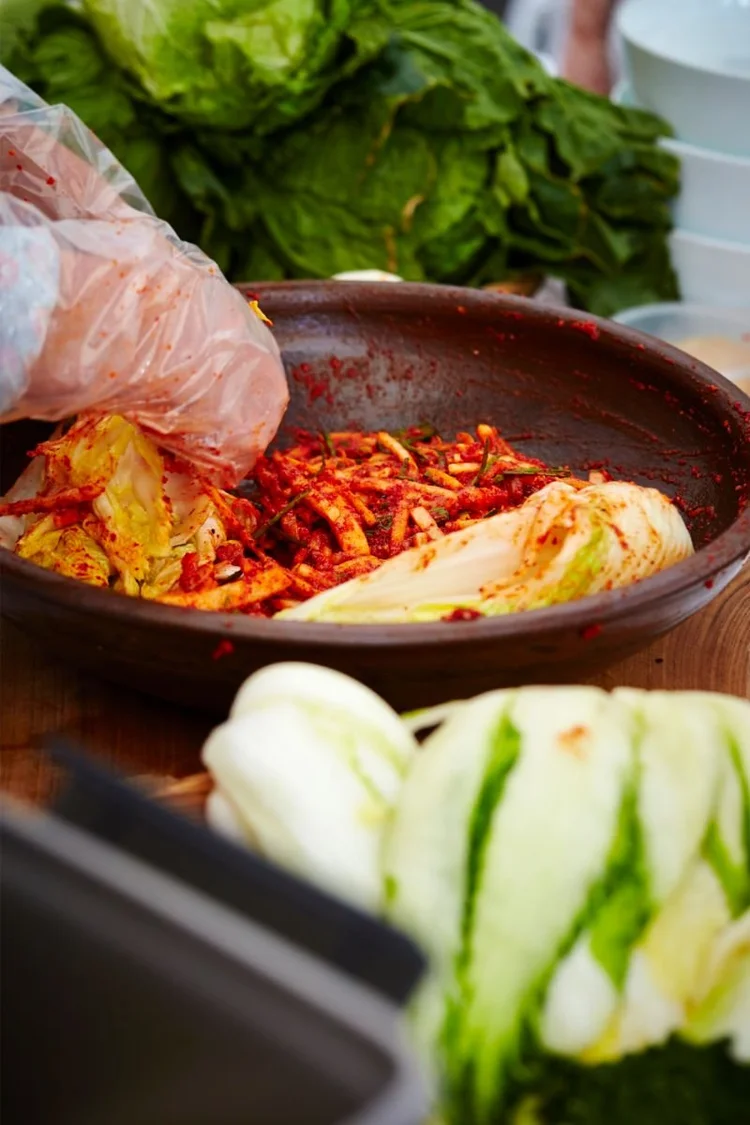 Delicious and Easy Raw Vegan Kimchi — Green Food Crush