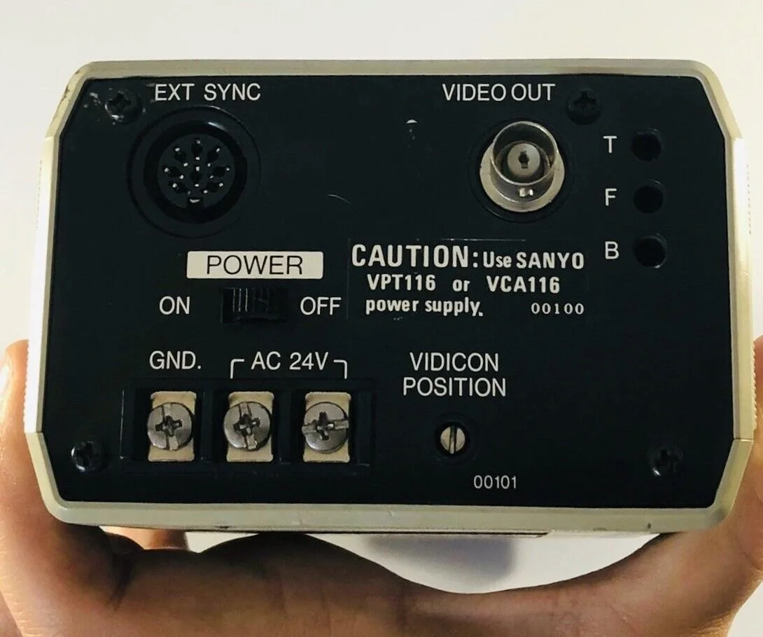 Sanyo VCV1524 Security camera — The Ghostbusters Reference Library