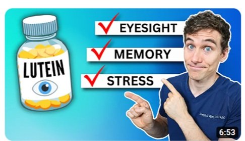 Lutein and Zeaxanthin for Every Age: Eyes & Brain Health — Lutemax