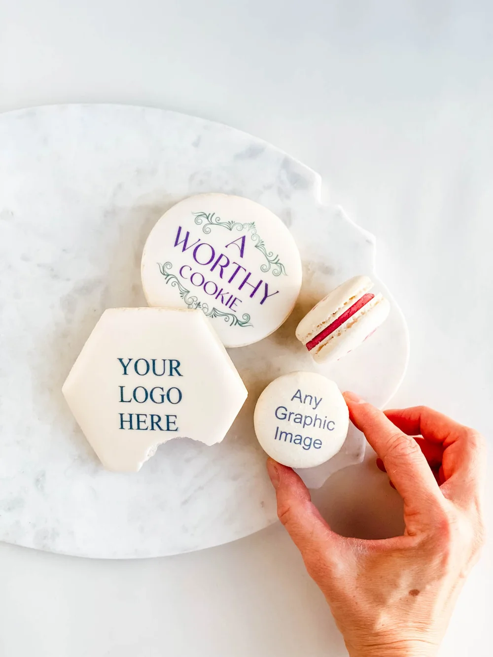 How to Order Custom Cookies & Macarons — A Worthy Cookie