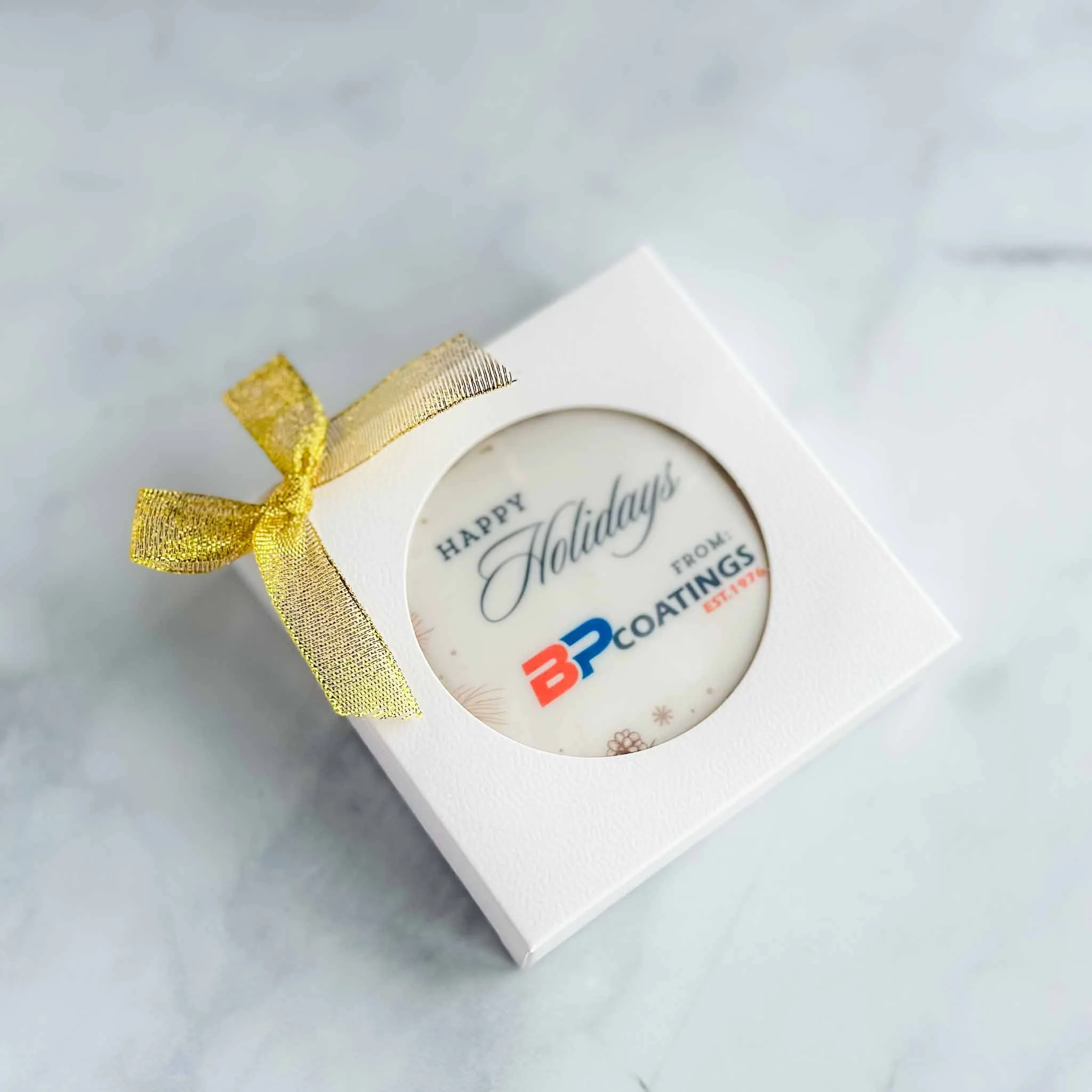 Custom Medium Logo Sugar Cookie | Branded Cookies for Business — A ...