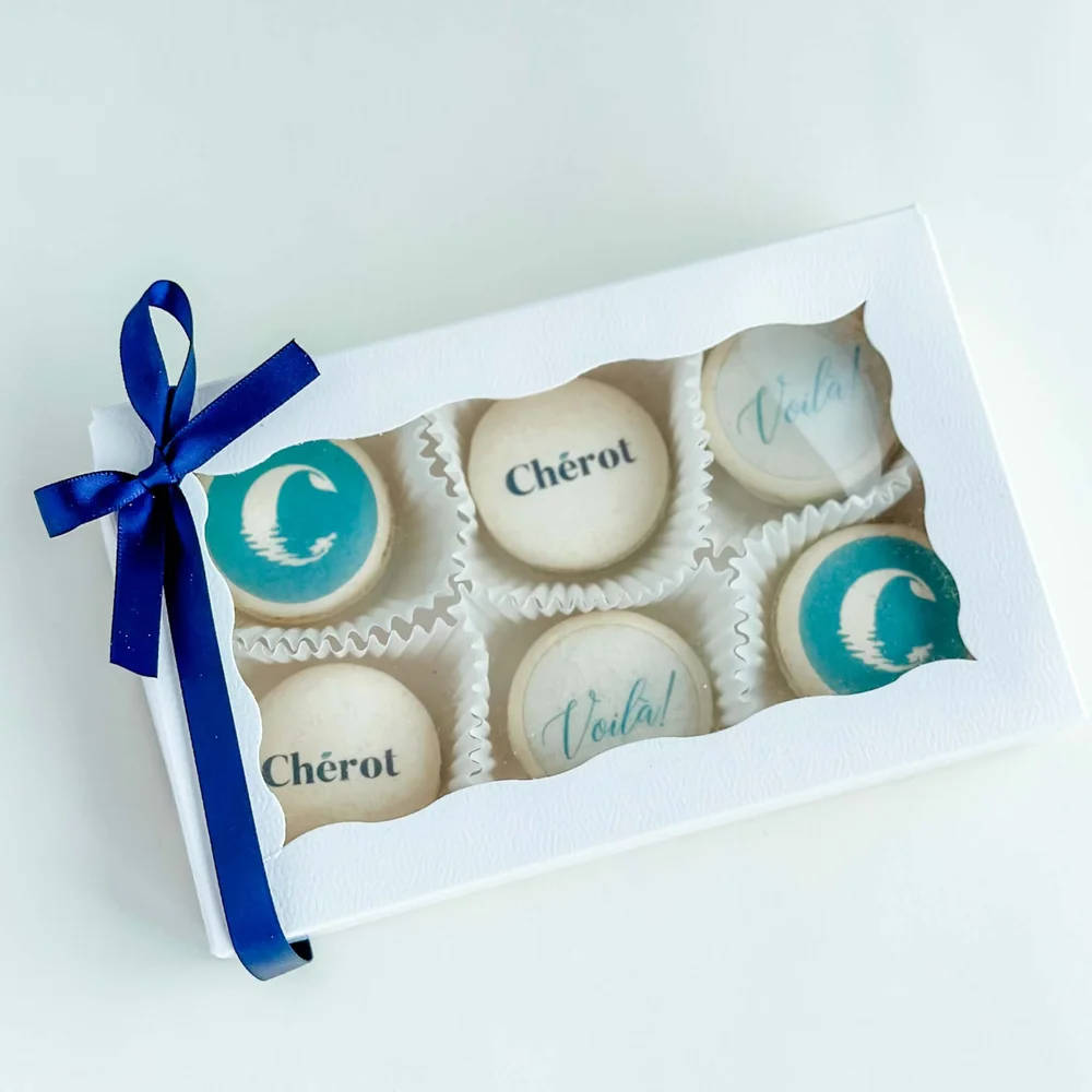 Branded Custom Cookies & Desserts with Business Logos for Corporate ...