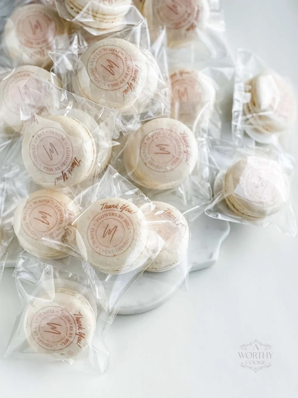 Custom Corporate Cookies & Macarons — A Worthy Cookie