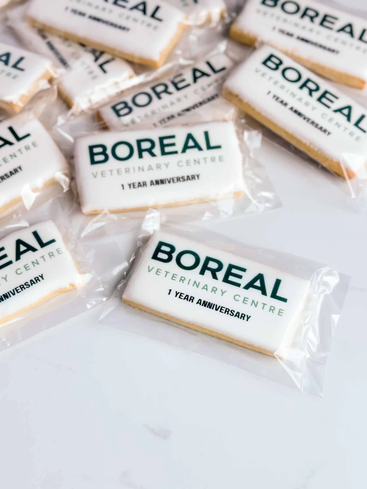 Custom Medium Logo Sugar Cookie | Branded Cookies for Business — A ...