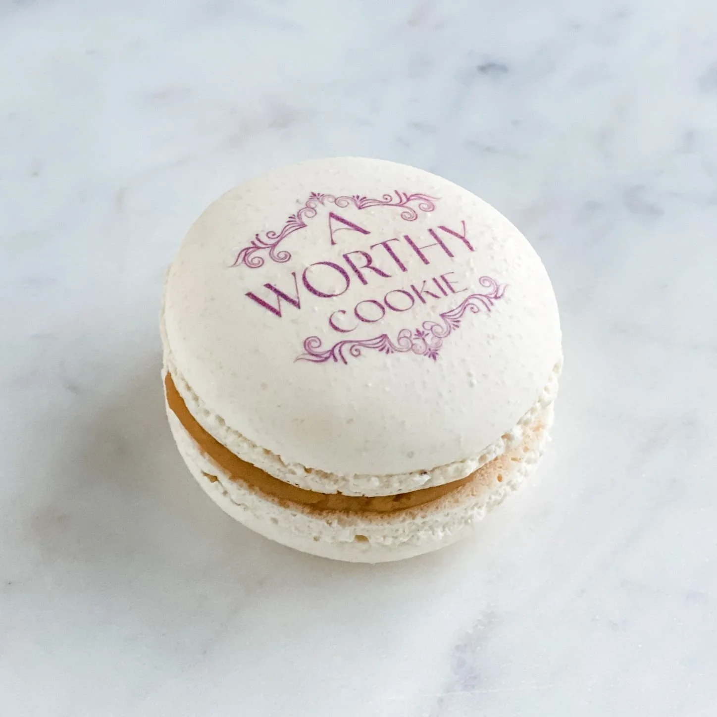 Edmonton Corporate Gifting with Logo Macarons — A Worthy Cookie