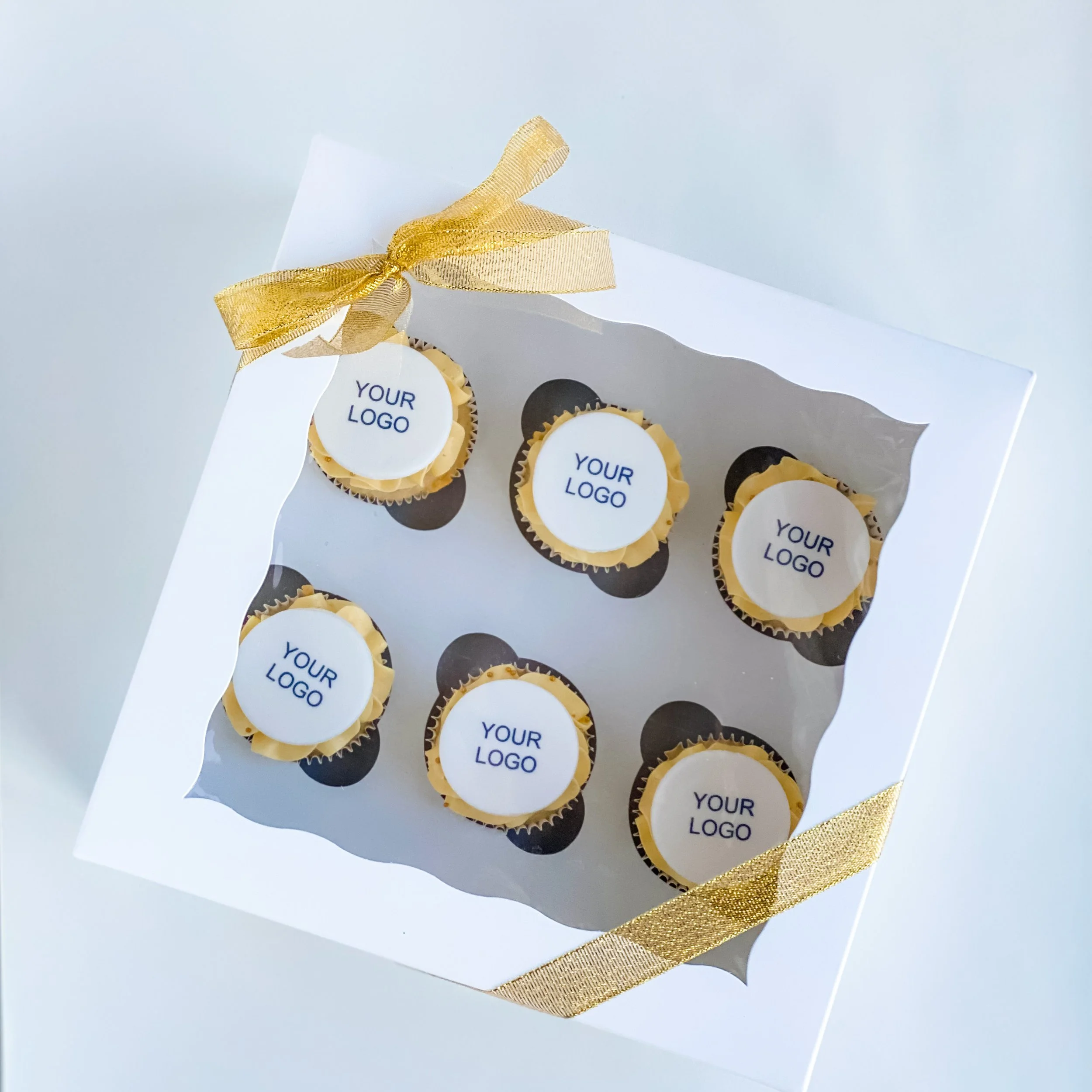 Corporate gifting - Logo Cupcakes — A Worthy Cookie