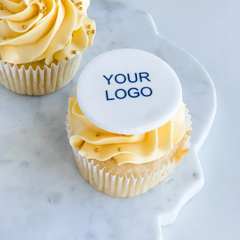 Logo cupcake order — A Worthy Cookie | Edmonton Custom Sugar Cookies ...
