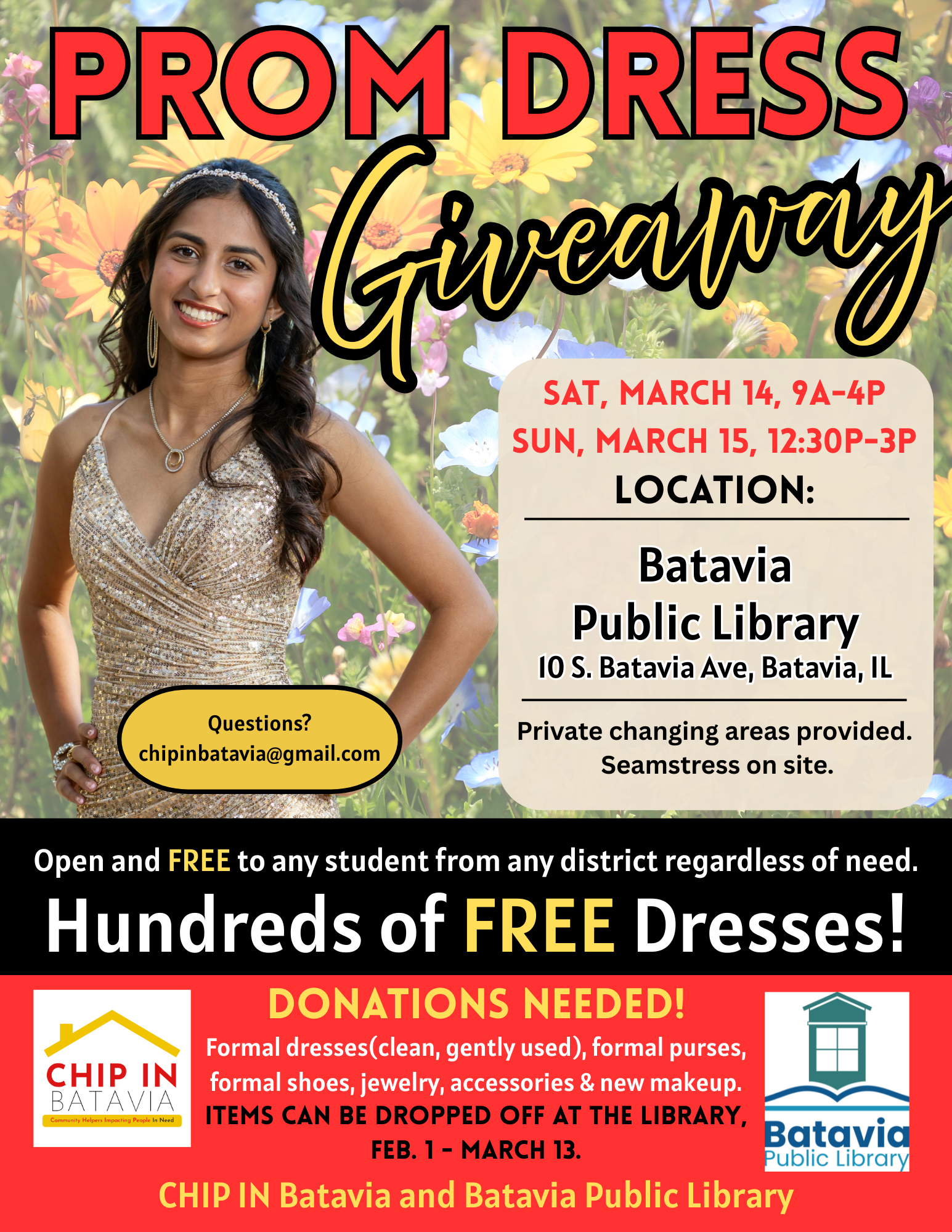 Prom Drive — CHIP IN Batavia | Community Helpers Impacting People In Need