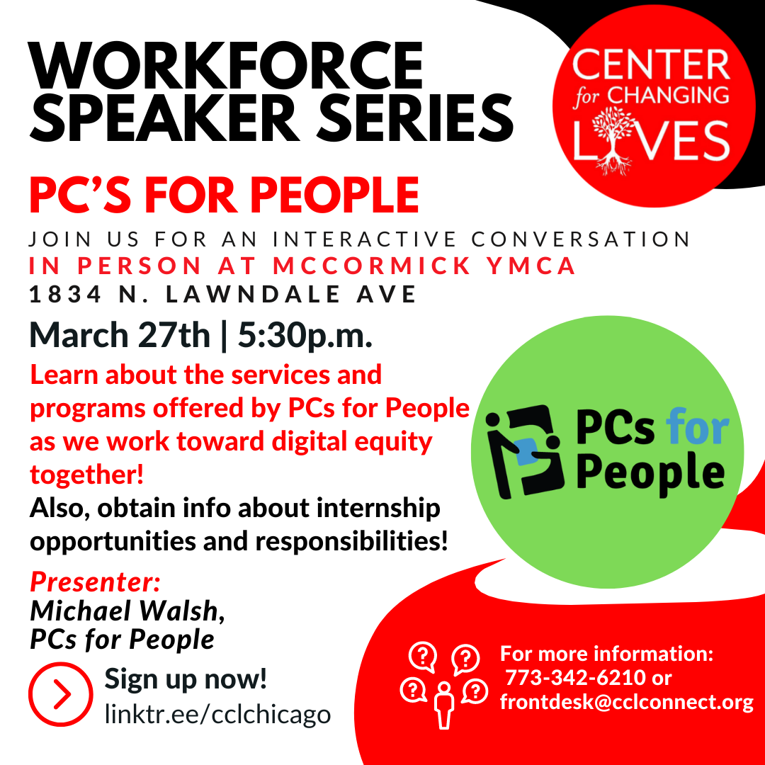 Upcoming Events — Center for Changing Lives