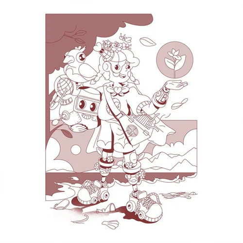 Climate Superhero - Collaboration with Adobe UK — Nuria Boj Limited ...
