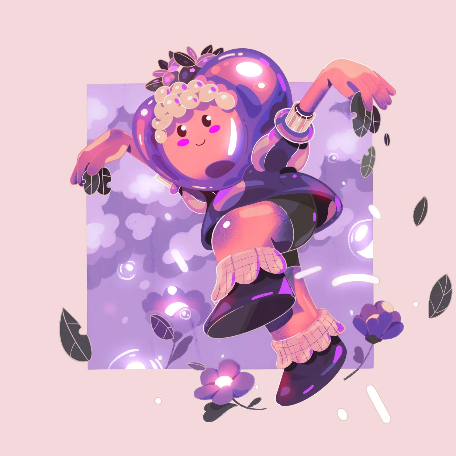 Spring Jump — Nuria Boj Limited - Illustration & Animation