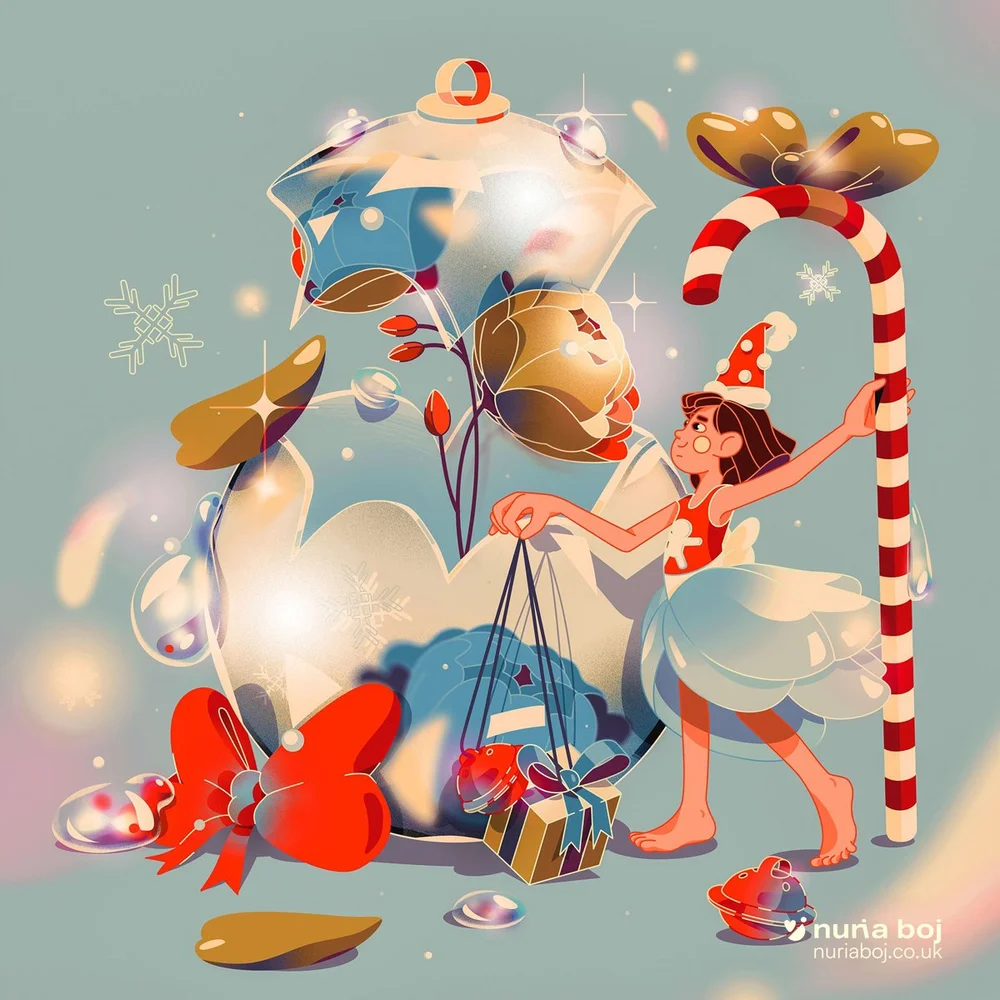 Christmas Collection — Nuria Boj Limited - Illustration & Animation