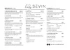 Menu — Lady Sevin Cafe Whittlesea