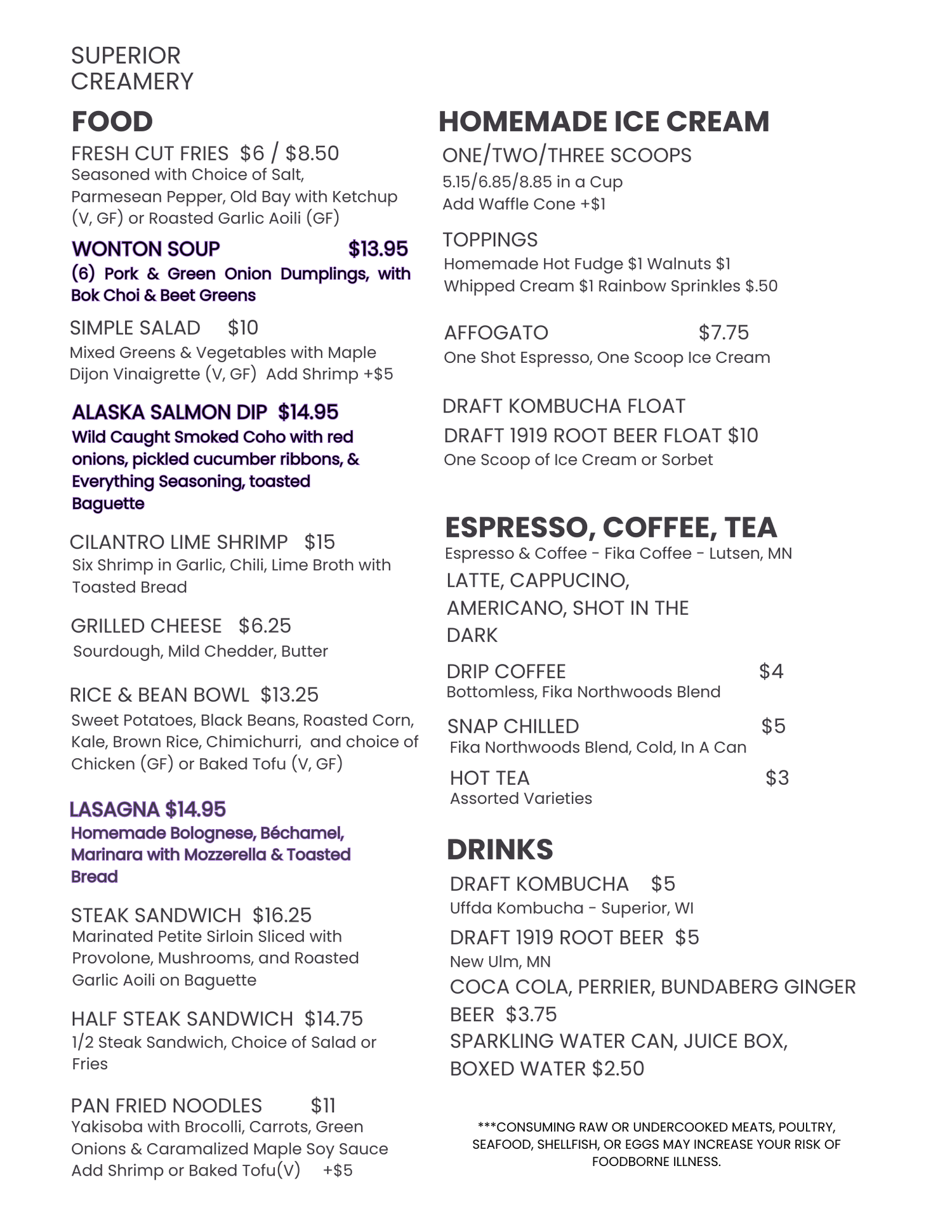 Ice Cream, Food, Drinks, Espresso Menu — Homemade Ice Cream, Delicious ...