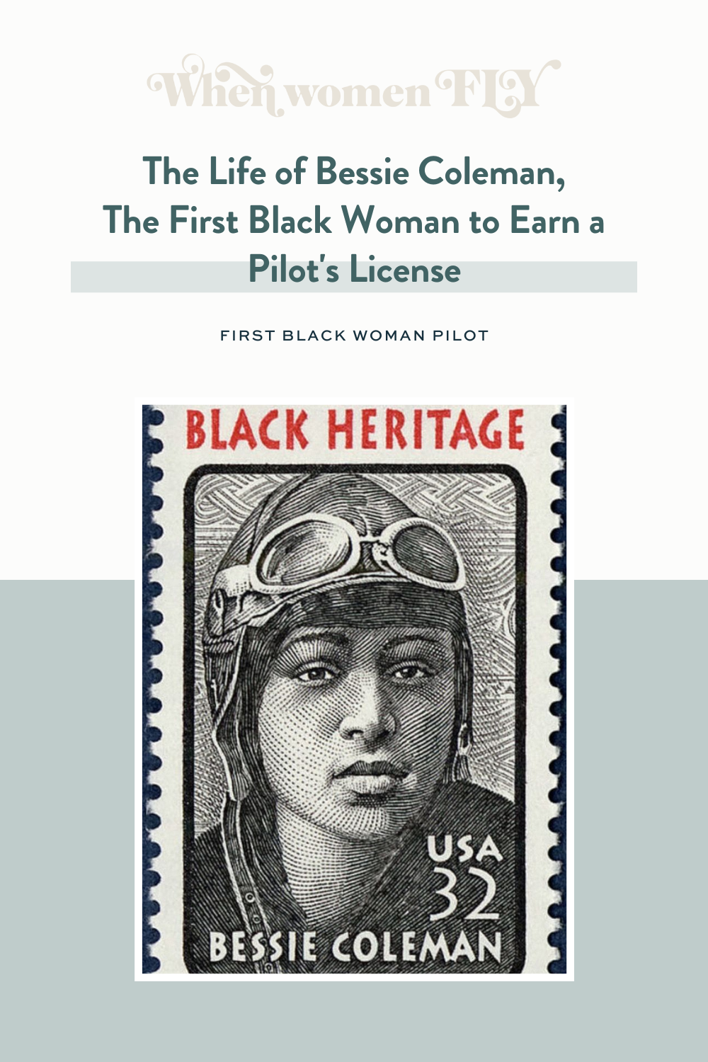 The Life of Bessie Coleman, The First Black Woman to Earn a Pilot's ...