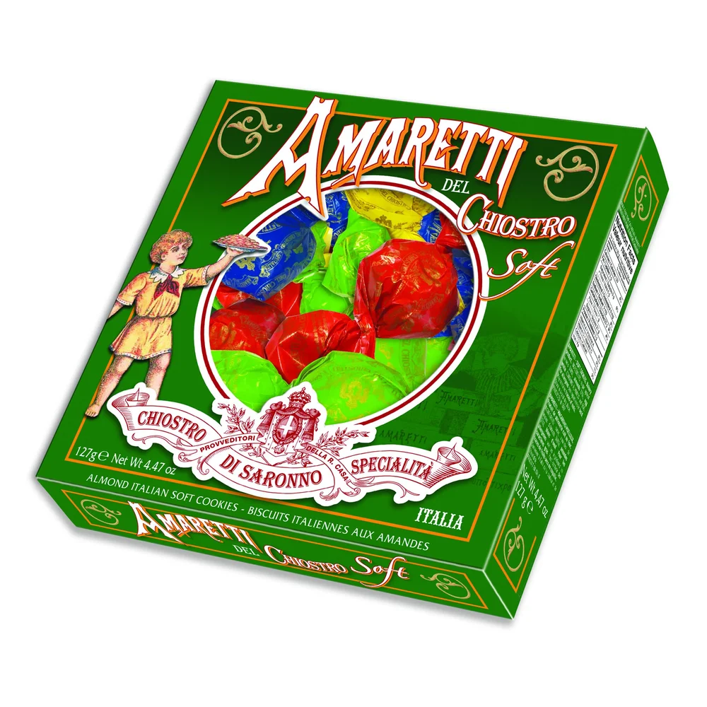 01831 Soft Amaretti Tower Tin — B&R Classics: Importing Europe’s Finest ...