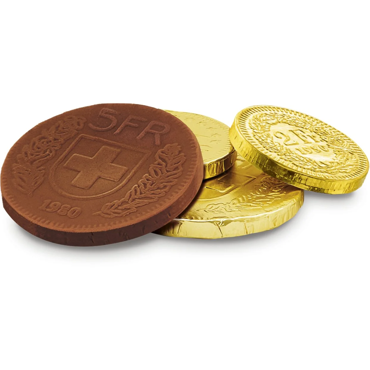 00250 Gold Bar with 30 Swiss Chocolate Pralines — B&R Classics ...