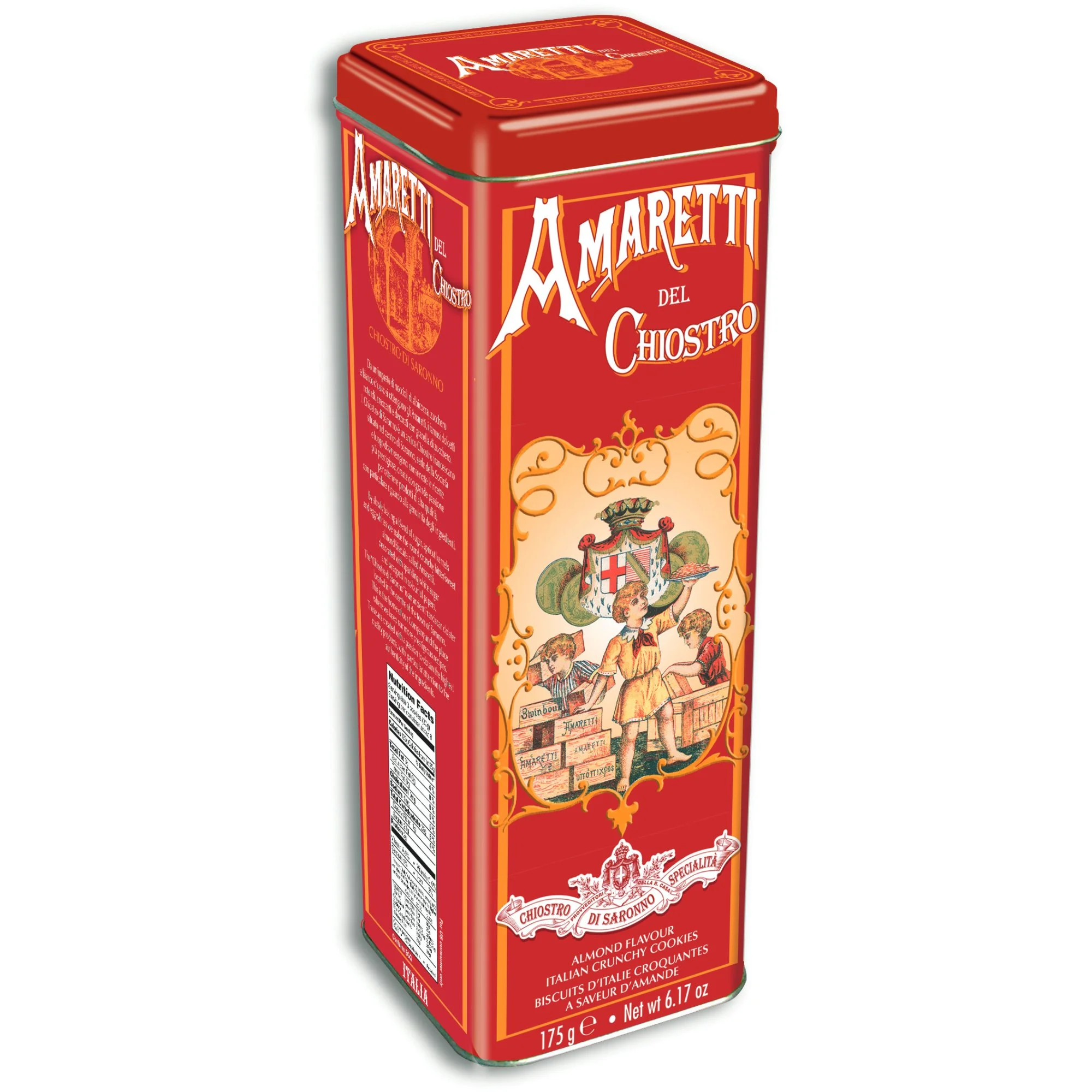 01836 Crunchy Amaretti Mini Cube Tin — B&R Classics: Importing Europe’s ...