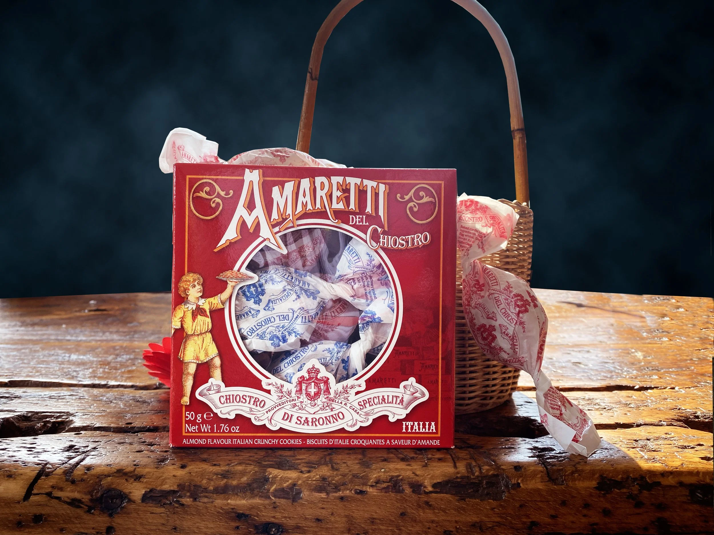 01836 Crunchy Amaretti Mini Cube Tin — B&R Classics: Importing Europe’s ...