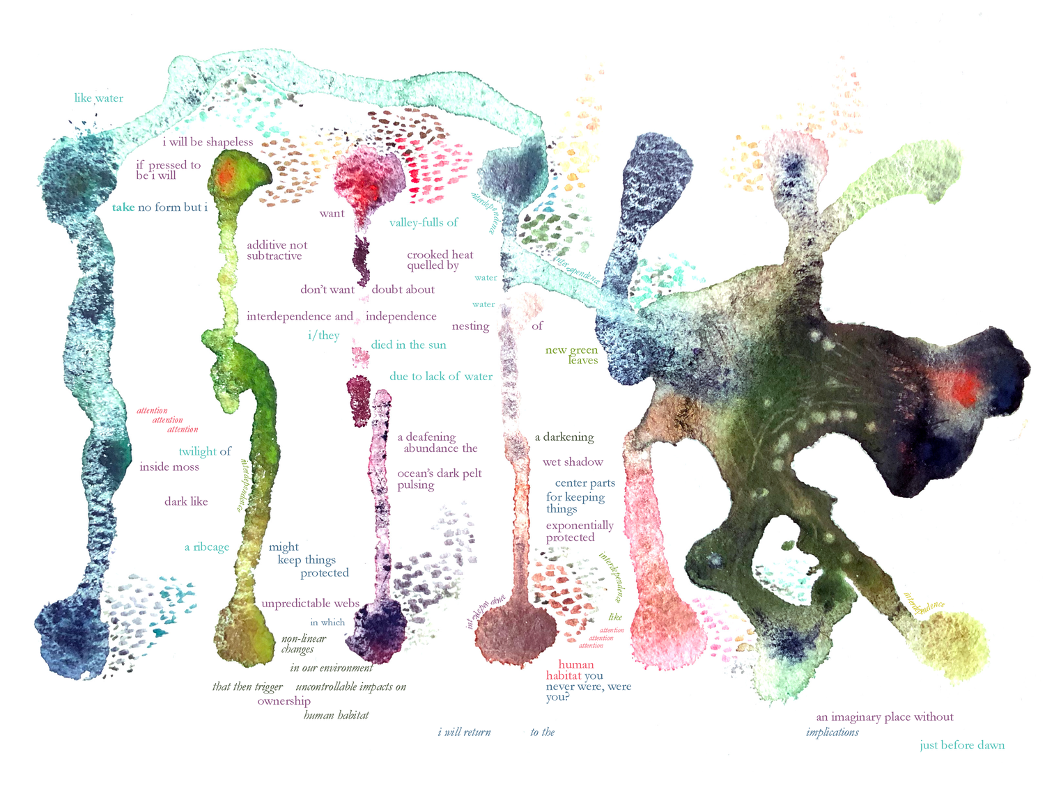 3 - Daniela Naomi Molnar, 2 Visual Poems — m er c ur y f i r s