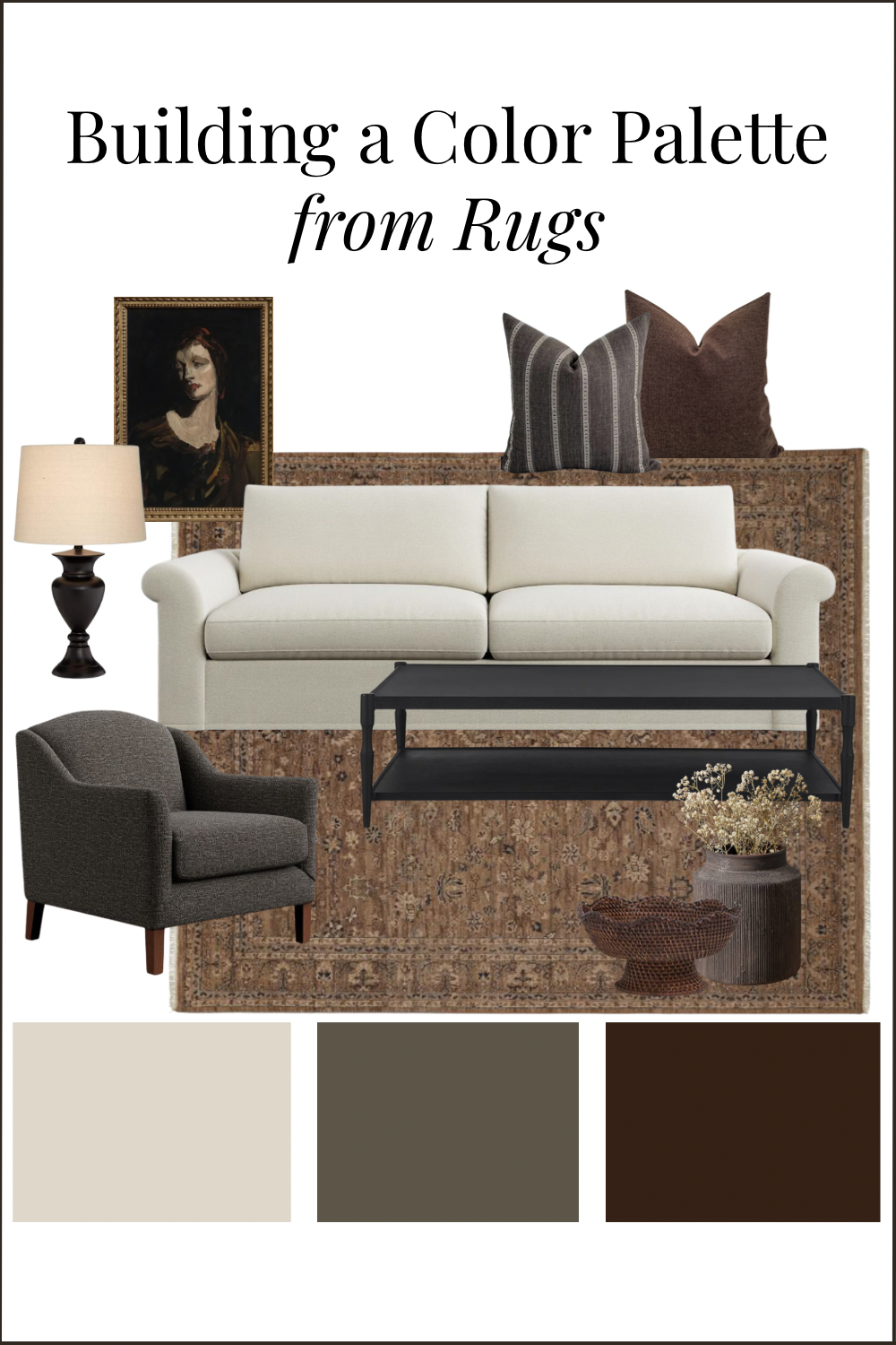 Build a Room’s Color Palette Around a Statement Piece | Rocky Hill Home ...