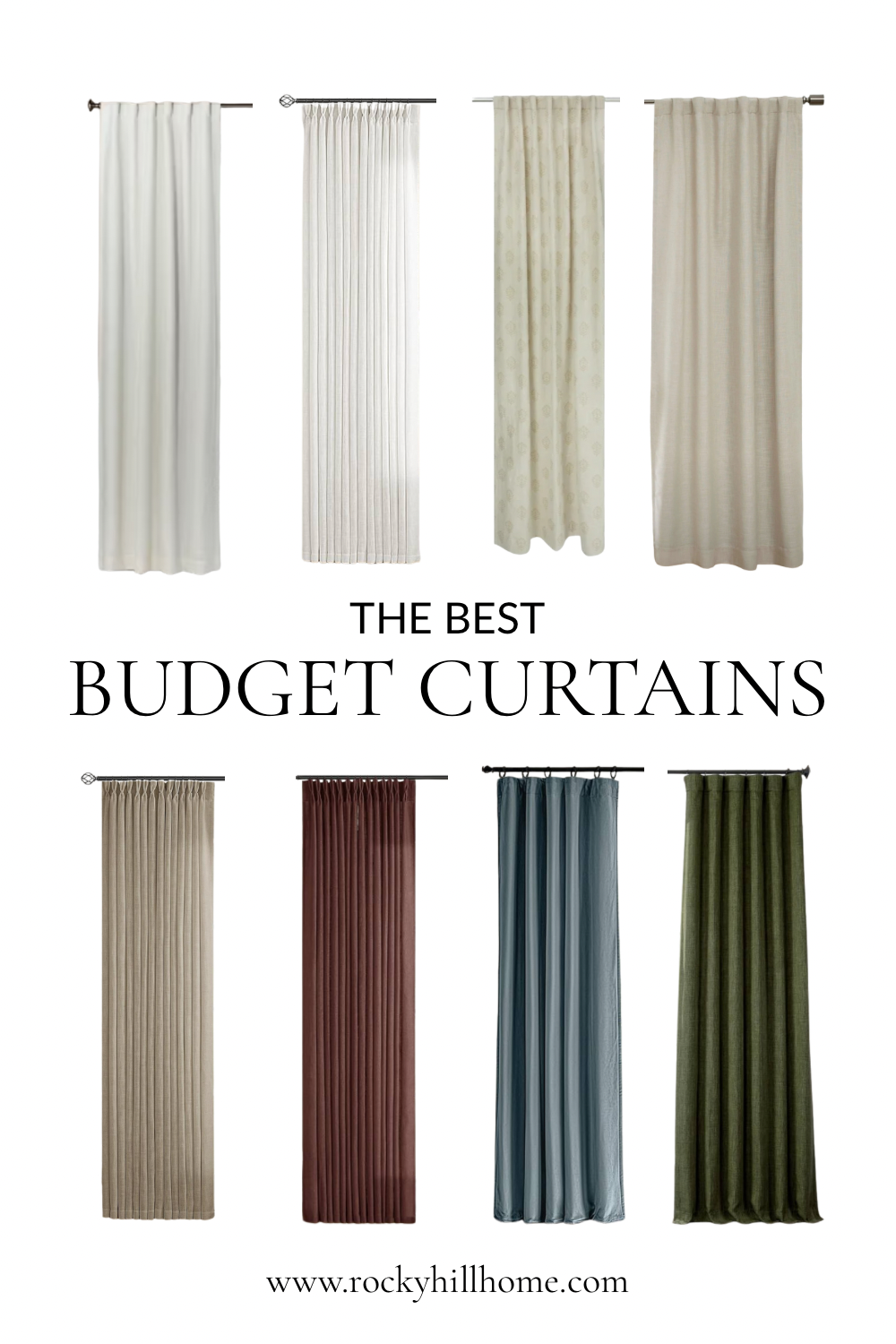 Where to Buy Stylish Curtains on a Budget: 8 Affordable Sources That ...