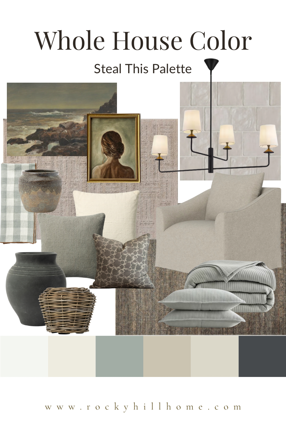 How to Use a Whole House Color Palette for Seamless Flow — ROCKY HILL HOME