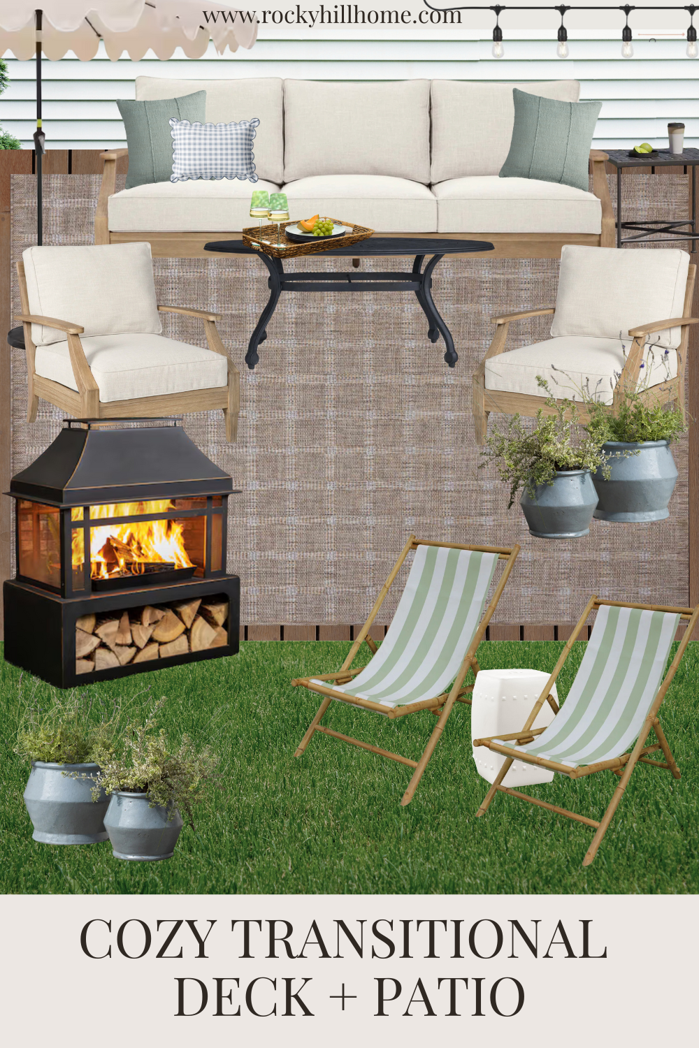 Outdoor Living Essentials for a Designer Look Patio — ROCKY HILL HOME