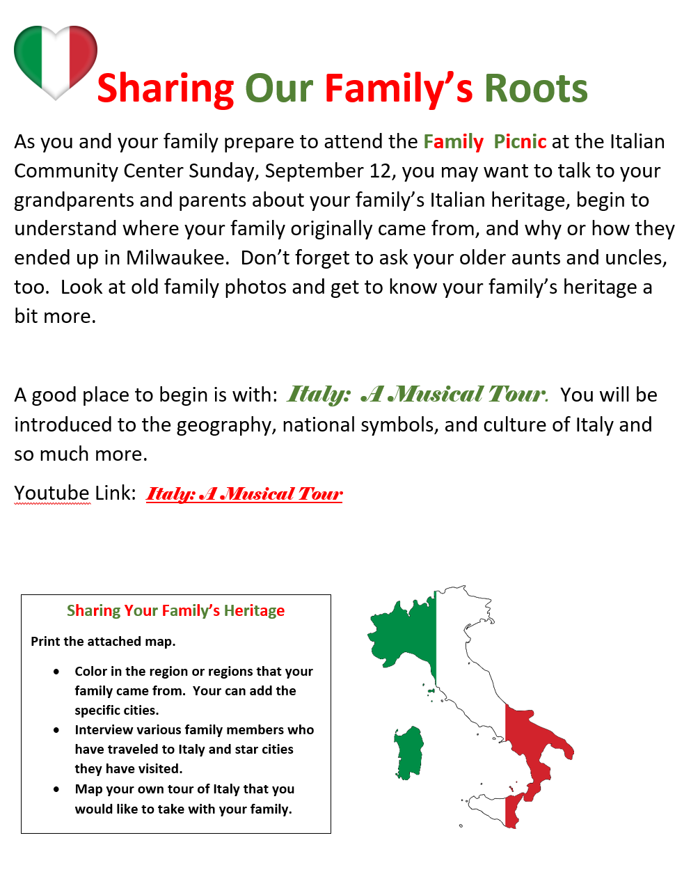 Italian Symbols For Family