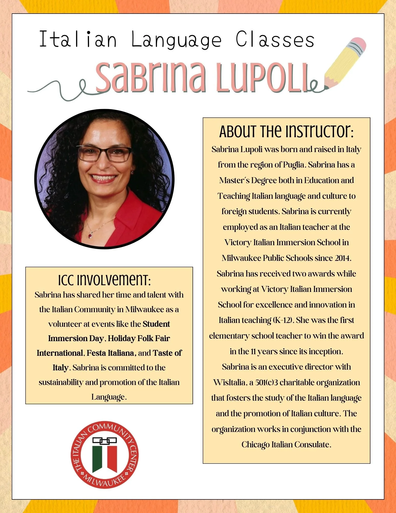 Italian Language Classes — Italian Community Center of Milwaukee, WI