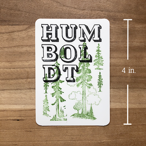 Humboldt Trees STICKER — lynn-oleum